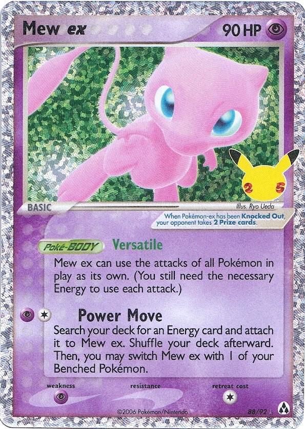 Mew ex - Celebrations: Classic Collection – On Deck